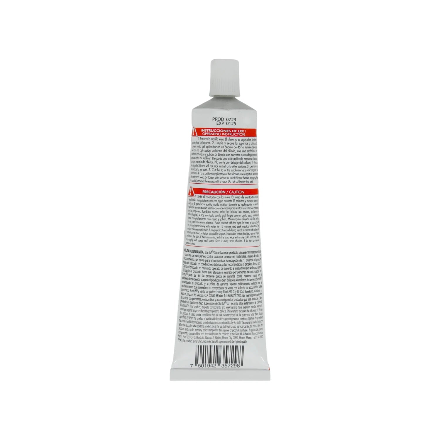 Silicón blanco 85 g uso general Santul 5729 - H79 - Herramientas el 79 ...